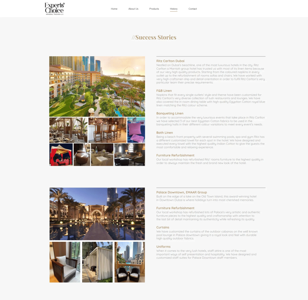 Experts Choice - OnTrack Development لاستضافة المواقع و السيرفرات